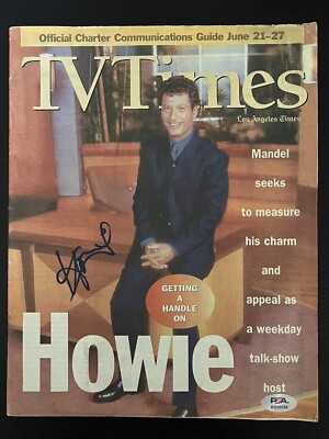 Howie Mandel Talk Show Host Signed Autograph TV Times Magazine PSA DNA ...