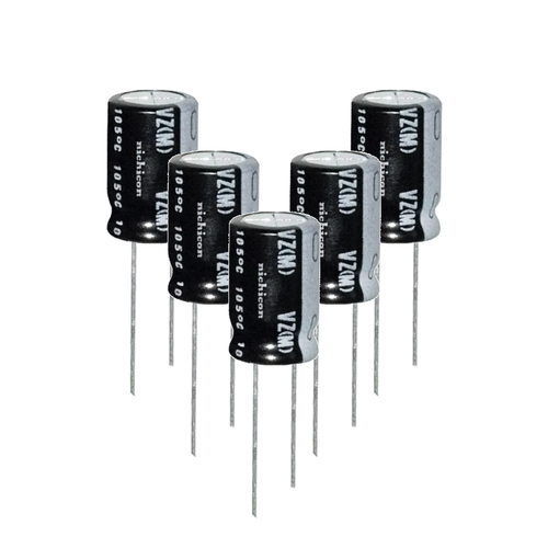 (5) 22 uf 25 Volt Nichicon Radial Can Electrolytic Capacitors Series VZ | eBay