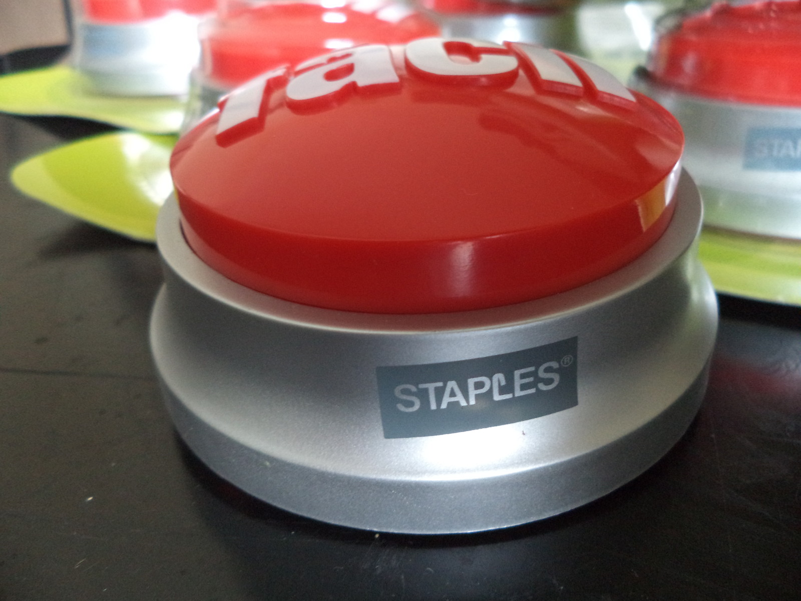 1 STAPLES ORIGINAL SPANISH EASY BUTTON fácil botón español Asi de Fácil ...