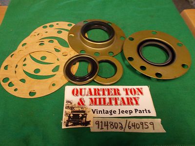 Rear Axle seal kit Dana 41 44 Willys jeep CJ2A CJ3A M38 M38A1 | eBay
