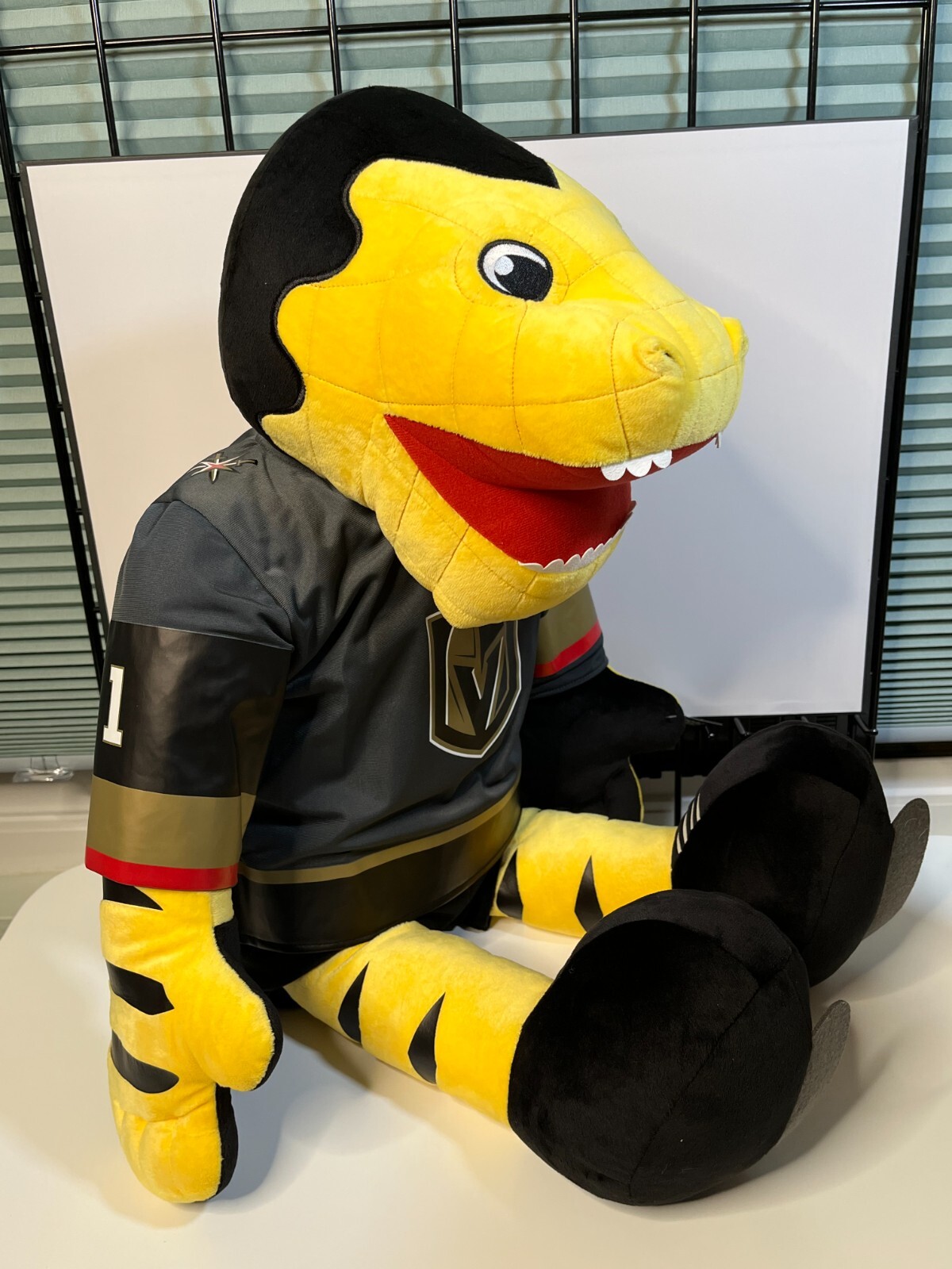 Vegas Golden Knights NHL Plush Mascot Chance 28" Stuffed Animal House ...