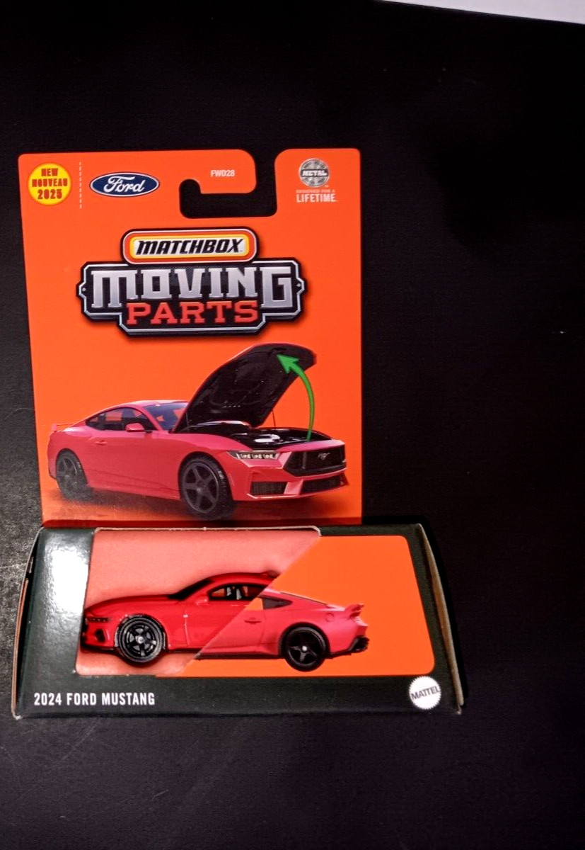 2025 MATCHBOX MOVING PARTS 2024 FORD MUSTANG NEW – FUNAAB Zoo Park