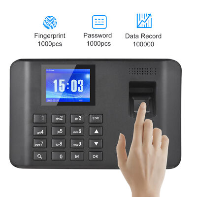 Bisofice Fingerprint Time Clock Biometric Employee Time Attendance ...