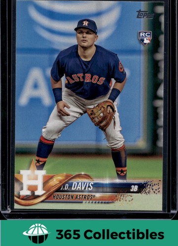 2018 Topps J.D. Davis - Topps ROOKIE Houston Astros | eBay