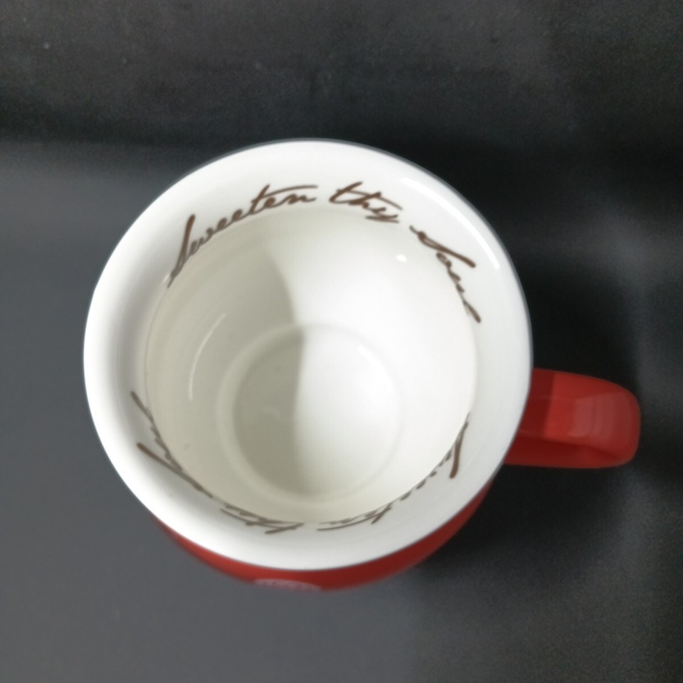 San Churro Red Mug - Stylish Ceramic Coffee/Hot Chocolate Mug - Sweeten ...