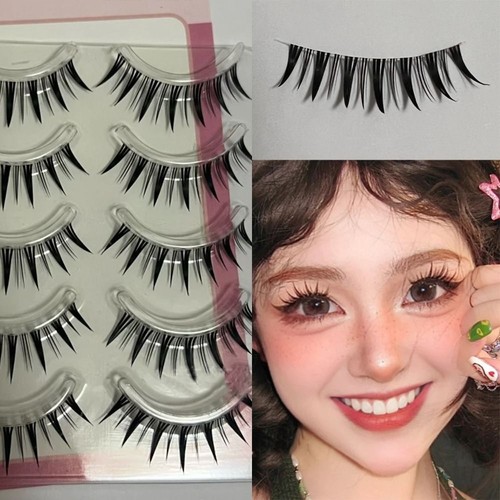 Faux Mink False Eyelashes Dramatic Fake Eyelashes Extensions for Women ...