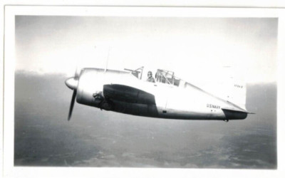 Photograph – US Navy Brewster XF2A-2 - Airphotos Jamestown #2523 - 4.5 ...
