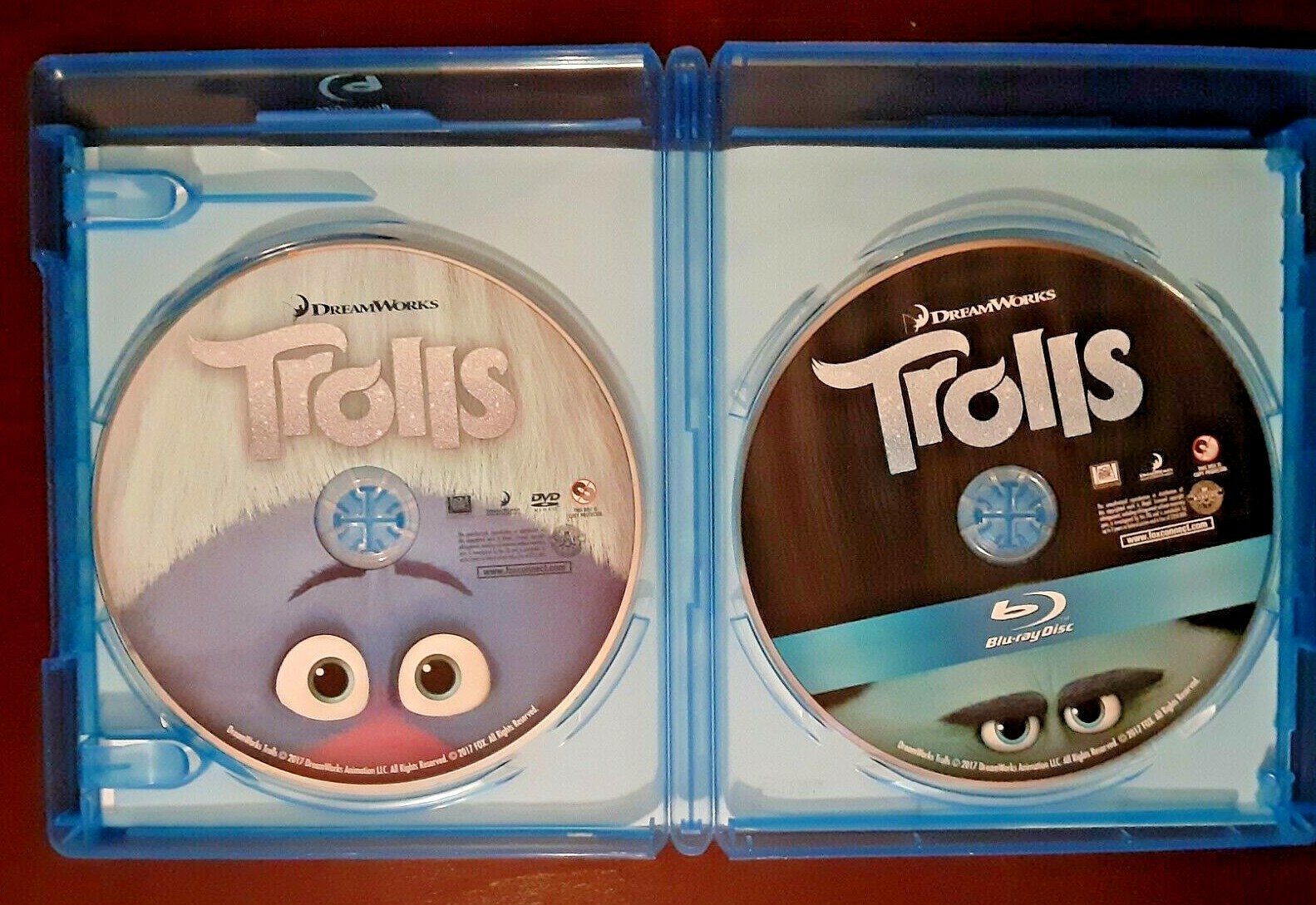 TROLLS PARTY EDITION BLU-RAY DVD Movie + Special Features 2 Disk Set LN ...