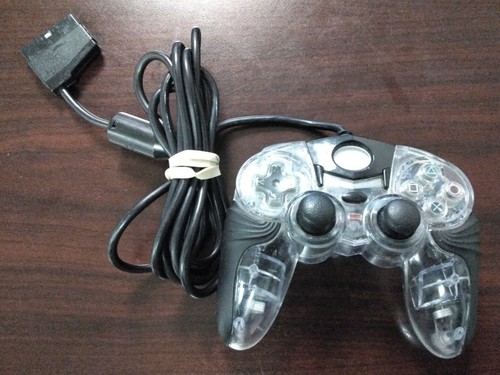 Playstation 2 Analog Controler AfterGlow Pro PL-691 - PS2 - Clear | eBay