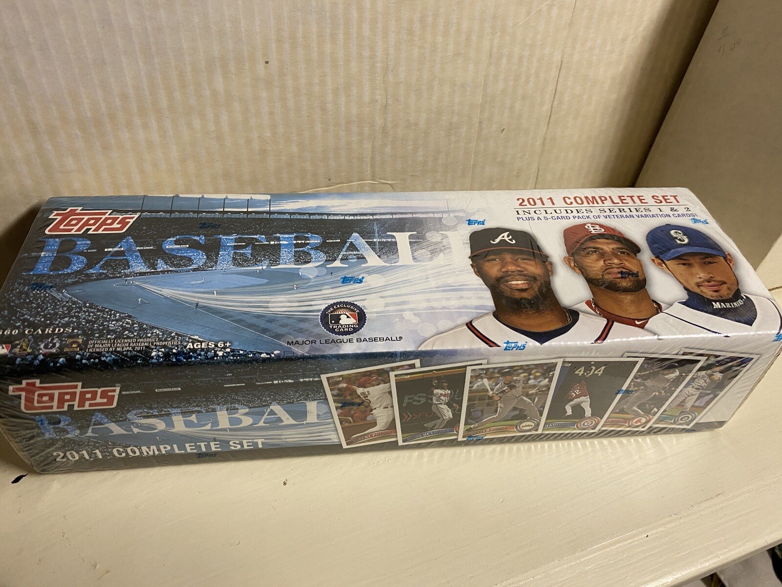2011 Topps Baseball Factory Sealed Complete Set Series 1 & 2 5 Vet ...