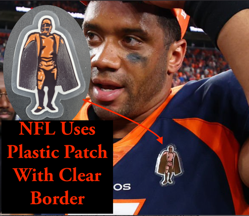 Russell Wilson Walter Payton Man of the Year Football Jersey Patch ...