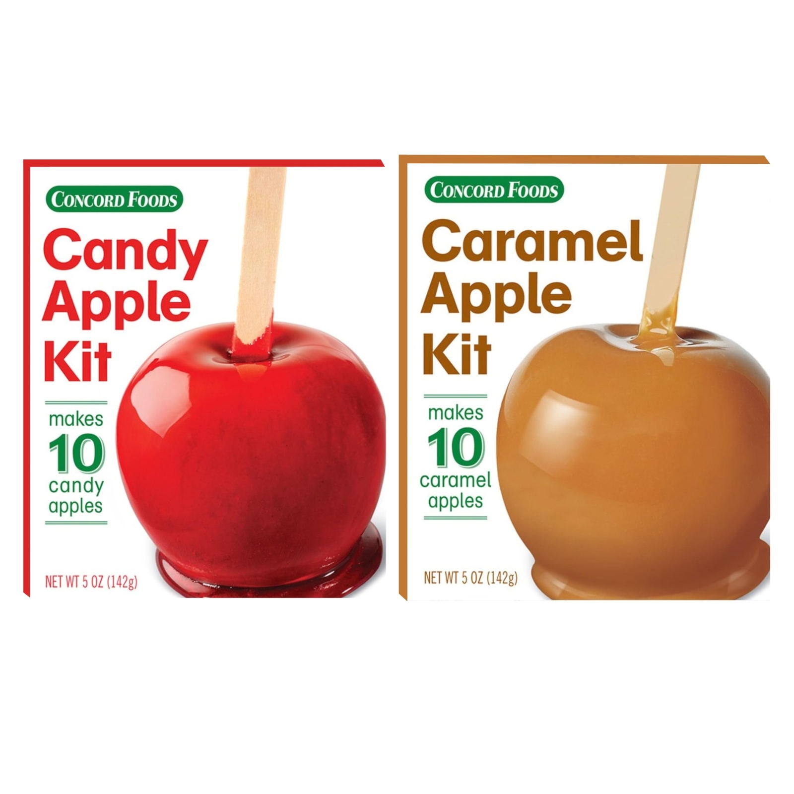 CONCORD CANDY & CARAMEL APPLE KITS (Makes 20 candy apples) | eBay
