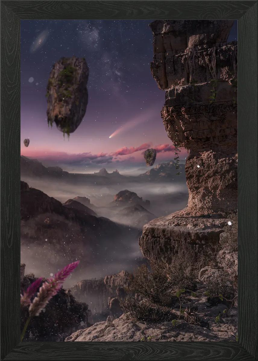 Ætheria - Lalande B Framed Wall Art Poster Canvas Print Picture | eBay UK