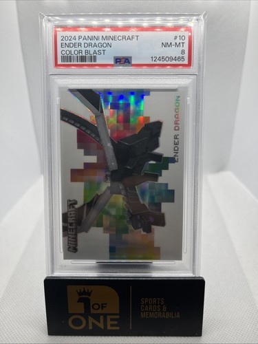 2024 Panini Minecraft - Color Blast - PSA 8 - Ender Dragon | eBay