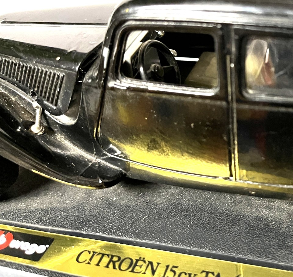 CITROEN 15 CV MODELLINO BURAGO 1:18 - VINTAGE CAR MODEL | eBay