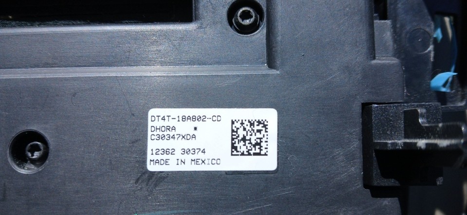 Ford Edge 2011-2014 Sony Radio Face Climate Control Panel Bezel DT4T ...