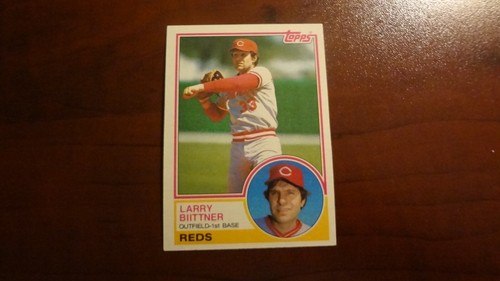 1983 TOPPS # 527 LARRY BITTNER BASEBALL CARD | eBay