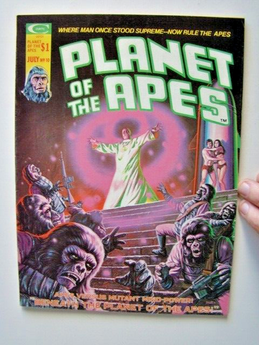 Planet of the Apes Magazine #10 Bob Larkin Cover Art Marvel Comics POTA ...