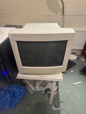 Vintage Gateway EV700 PC Desktop Monitor CRT Retro Gaming faulty | eBay UK