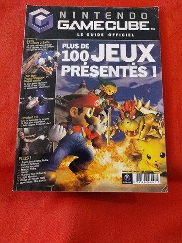 NINTENDO GAMECUBE LE GUIDE OFFICIEL MAGAZINE N°1 FR PLUS DE 100 JEUX ...