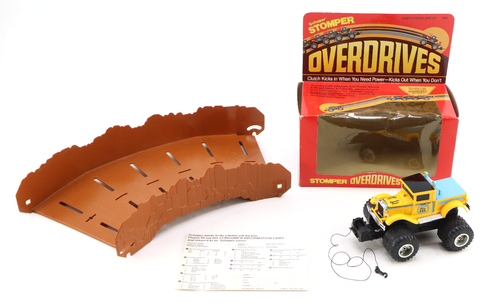Vtg 80's Schaper Stomper Scotty Ford 4x4 Overdrives Yellow With Box | eBay