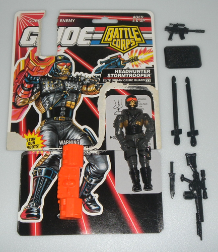 1993 Vintage G.I. GI Joe Lot 3.75 ARAH Cobra Headhunter Stormtroopers ...