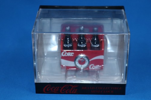 VINTAGE 1999 COCA COLA COLLECTIBLE MINI CLOCK JAPAN MOVEMENT 6 PACK NEW ...
