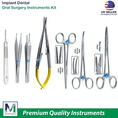 DENTAL ORAL SURGICAL EXTRACTION SURGERY ELEVATORS FORCEPS INSTRUMENTS ...