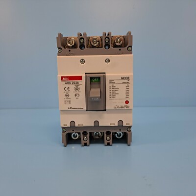 178-0403// LS ELECTRIC ABS203B 150A MEC 3P 150A MCCB CIRCUIT BREAKER ...
