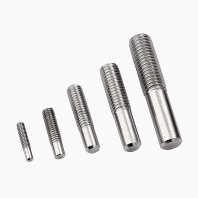 2pcs M8 welding screws studs spot weld bolts SUS304 thread nails screw ...