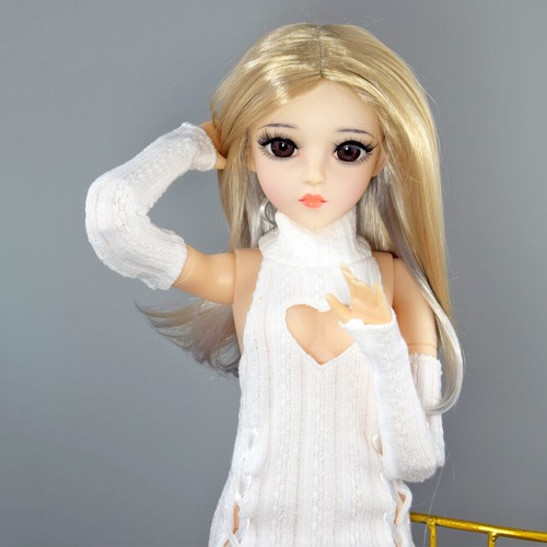 Fashion 1/3 Ball Jointed Girls BJD Doll DIY Toys with Full Set Outfits ...