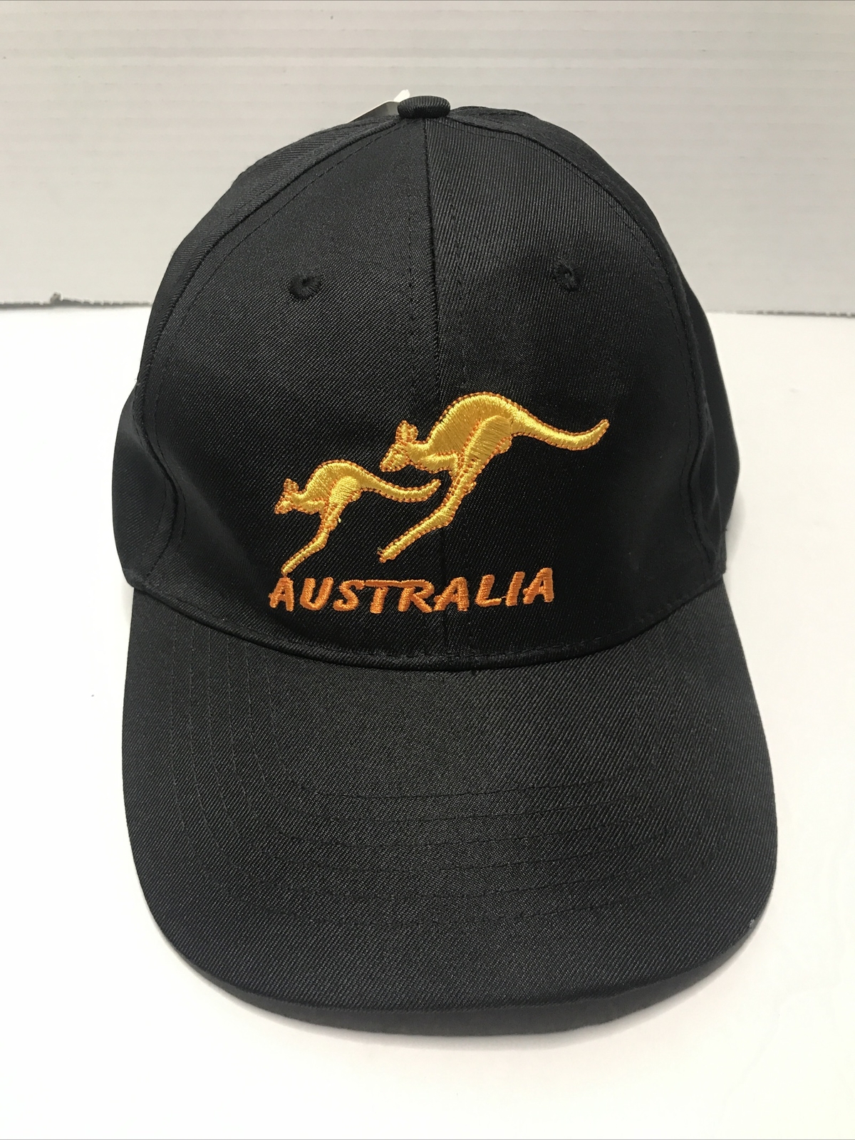 Australia Kangaroos Strap back Dad Hat Blue Black Embroided Logo ...