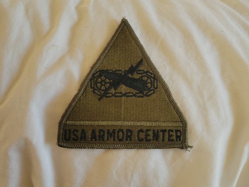 Vintage US Army 1st Armored Center Division Subdued Military Patch | eBay