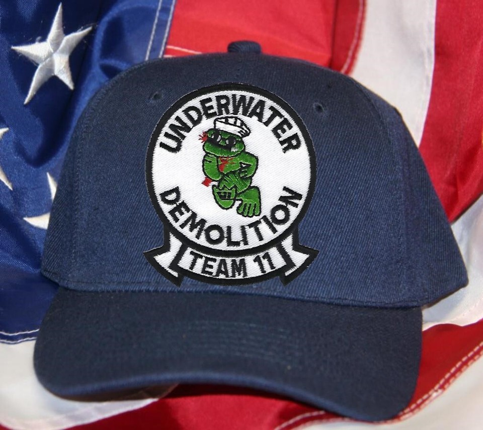 UDT UNDERWATER DEMOLITION TEAM 11 HAT PATCH CAP US NAVY SEAL VIETNAM ...