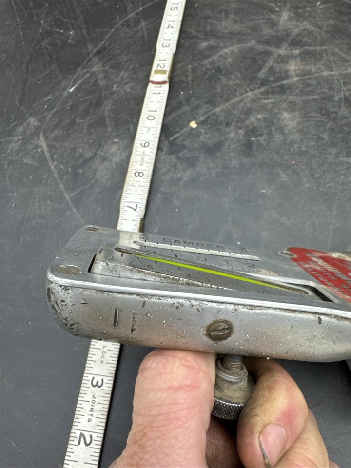 JH Bender Model 400 Vintage Wheel Alignment Caster Camber Gauge ...