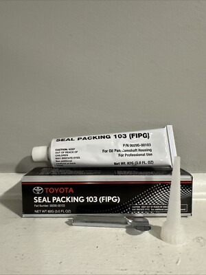Genuine Toyota Fluid 00295-00103 Formed-in-Place Oil Pan Gasket - 3 oz ...