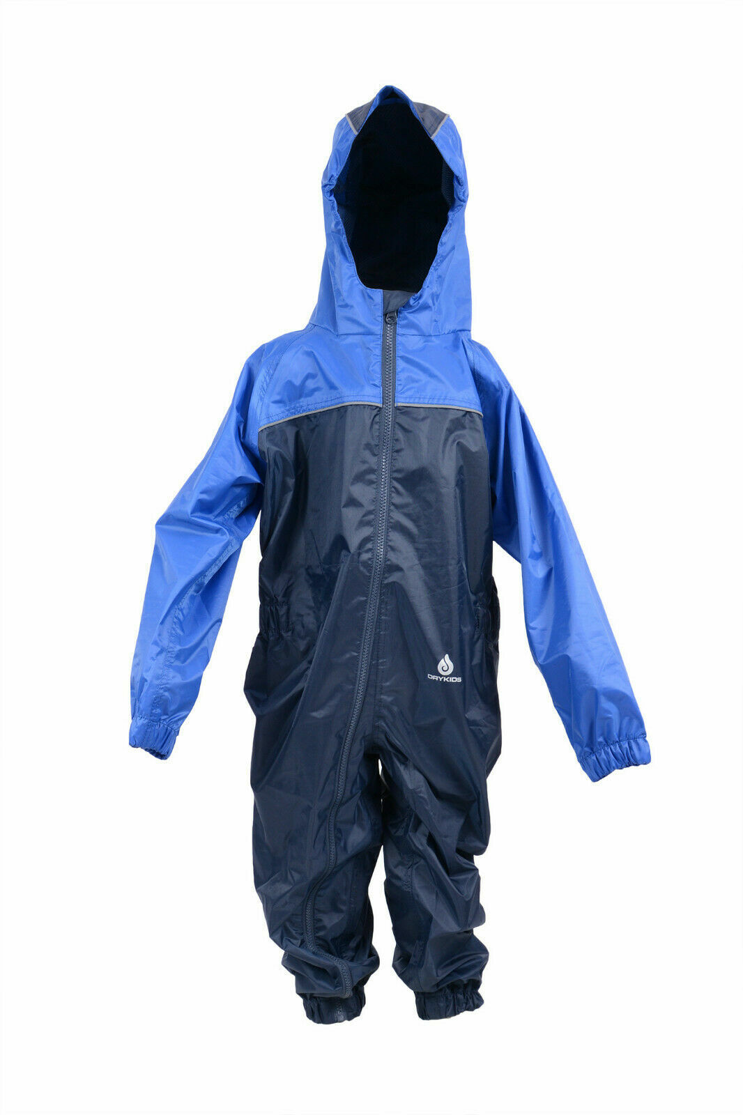 Dry Kids 2 Colour Waterproof Rainsuit, Childrens All in One Fun Dry ...
