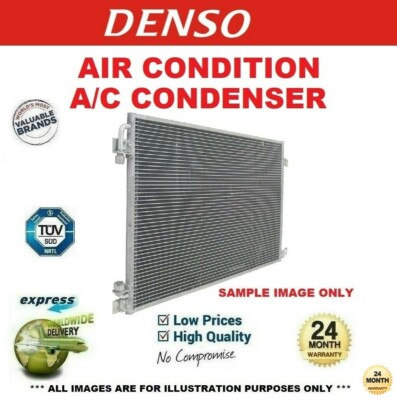 DENSO Air Con AC CONDENSER for SKODA SUPERB Estate 2.0 TDI 4x4 2009 ...