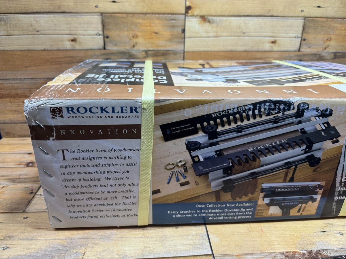 Dream Log Dovetail Jig Rockler Innovation Complete Dovetail Jig Kit