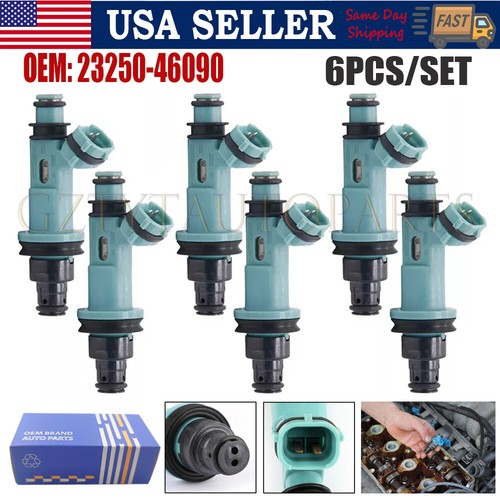 6x Fuel Injector For 01-05 Lexus Is300 98-05 Gs300 93-98 Supra 2JZGE ...
