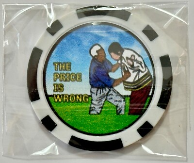 Happy Gilmore - The Price Is Wrong - Clay Poker Chip -Golf Ball Marker ...