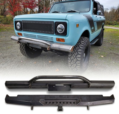 1971-1980 Scout 2 / II Harvester Front Rear Bumper Set - P. Holder ...