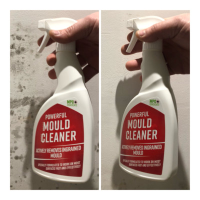 MPC Mould Remover Spray 500ml Damp Cleaner Removes Stain Mildew Grout ...