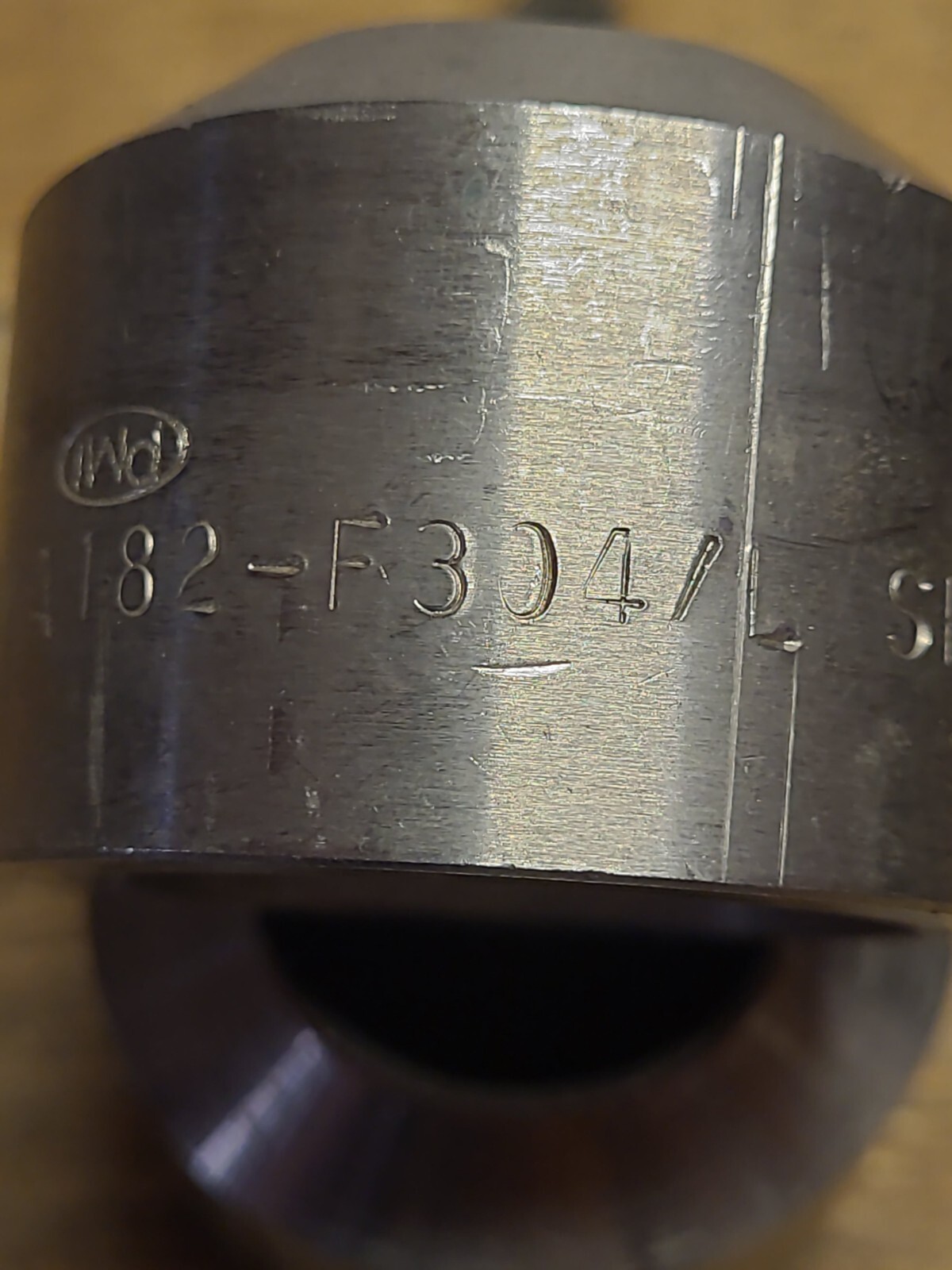 (2)PENN Branch Connection 3"x1" BUTT WELD / SOCKET WELD PIPET F304L ...