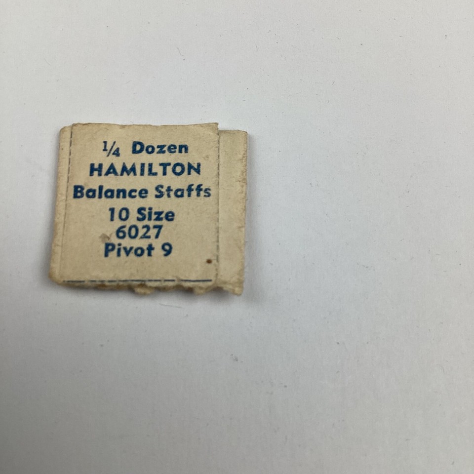 Vintage Hamilton Watch Parts, Movements, Dials, Crystal You Pickem | eBay