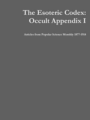 The Esoteric Codex: Occult Appendix I by Mark Rogers (Paperback, 2015 ...