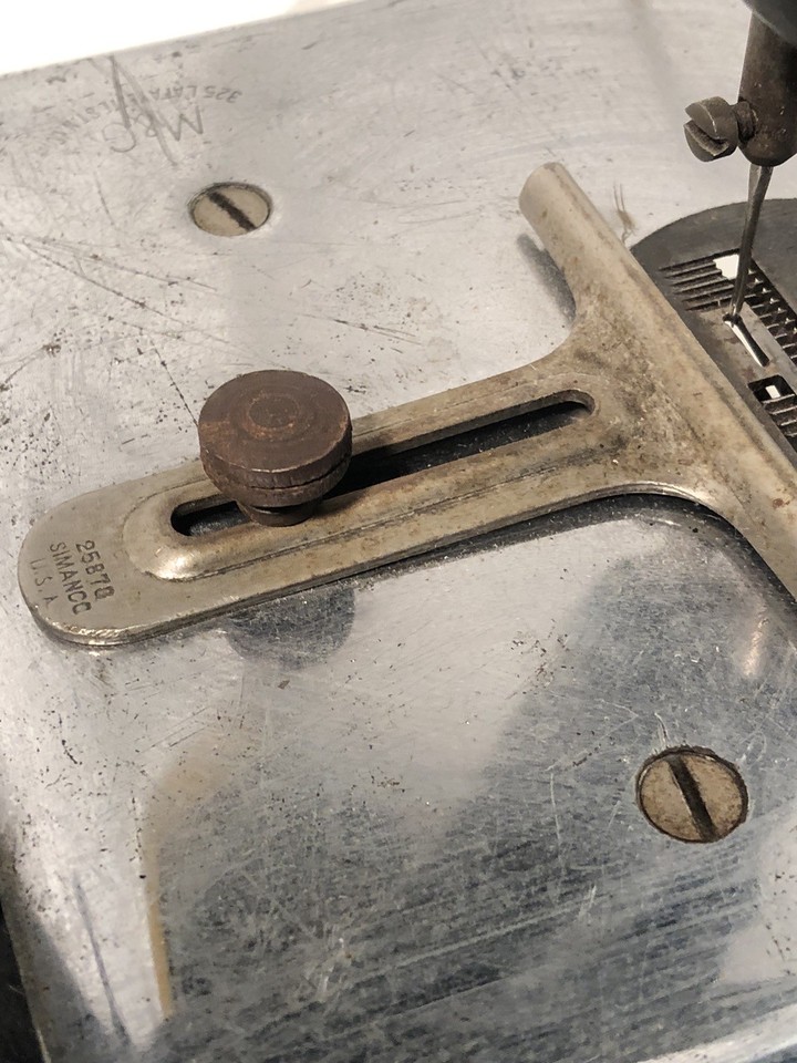 Antique Singer Ostrek Simanco Sewing Machine Model 24-7 Chain Stitch ...