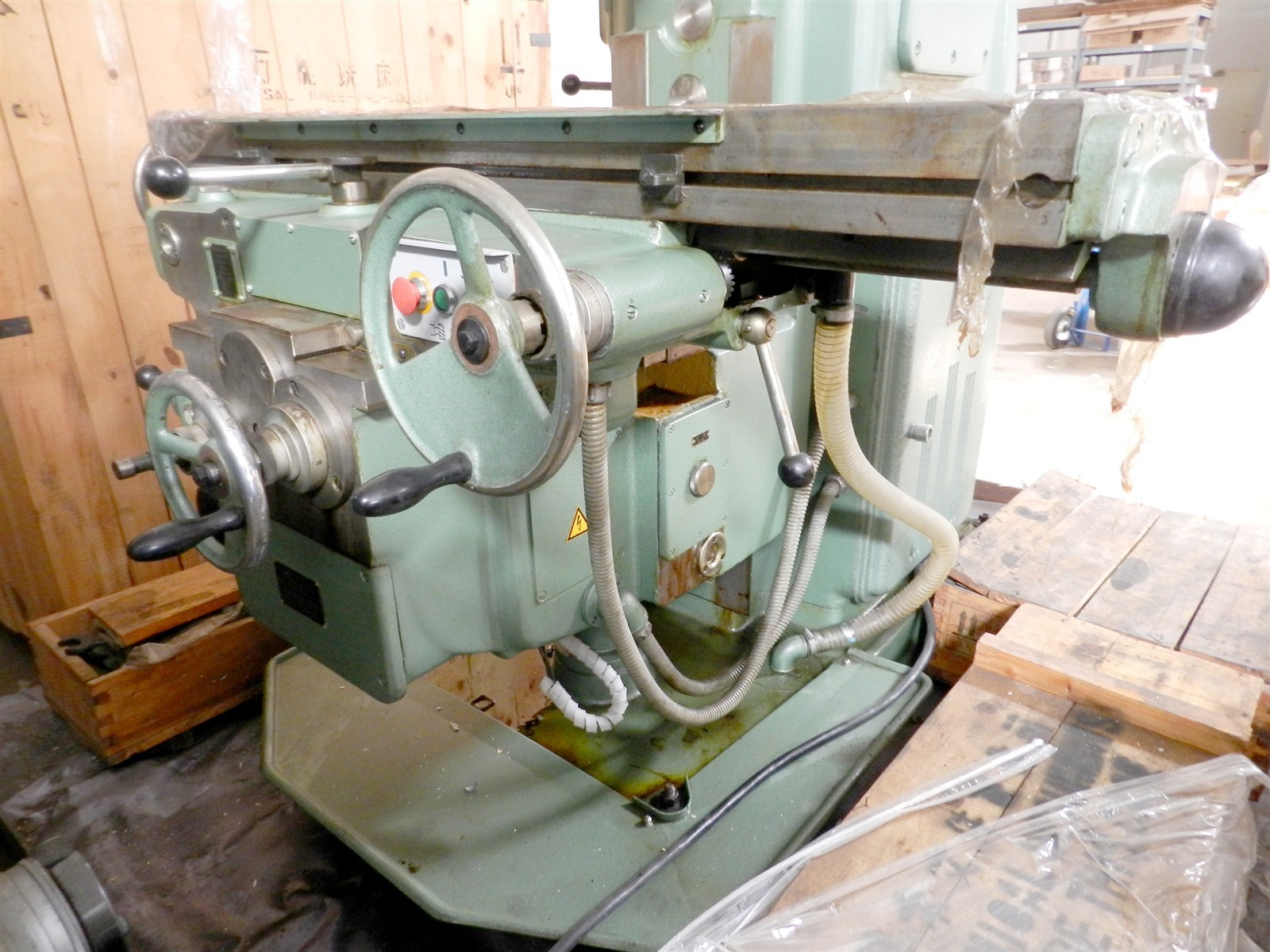 10 HP Universal Vertical C-Frame Mill 4V / NT50 Spindle CUTS HARD TOUGH ...