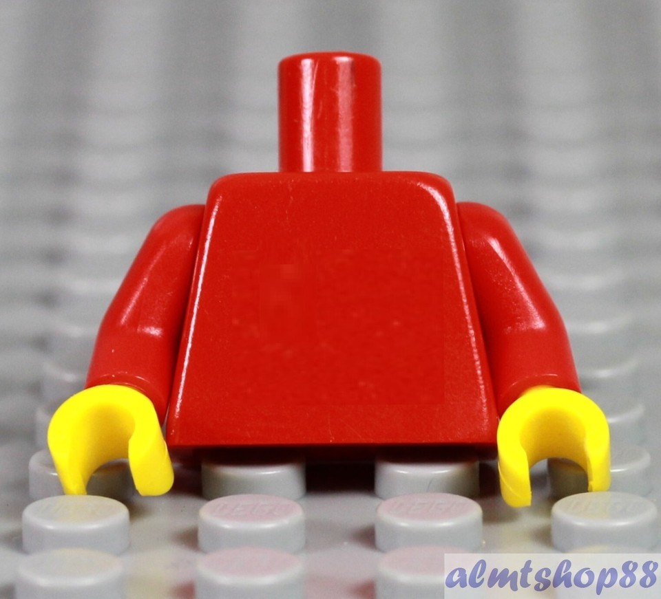 LEGO - Minifigure Torso Plain - PICK YOUR COLOR - Solid Monochrome ...