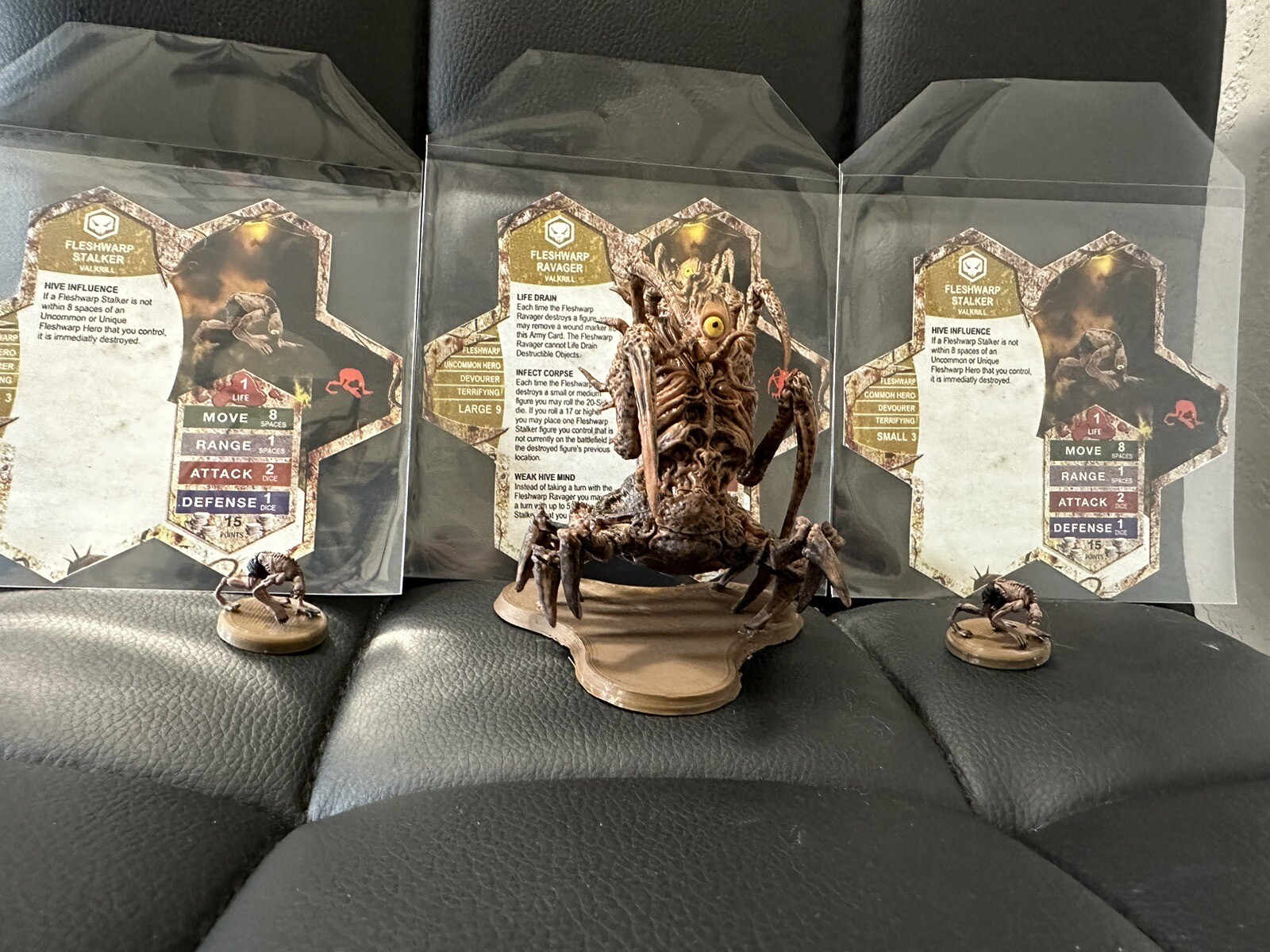 Heroscape Fleshwarp Lot Valkrill Figures & Cards - Customs | eBay